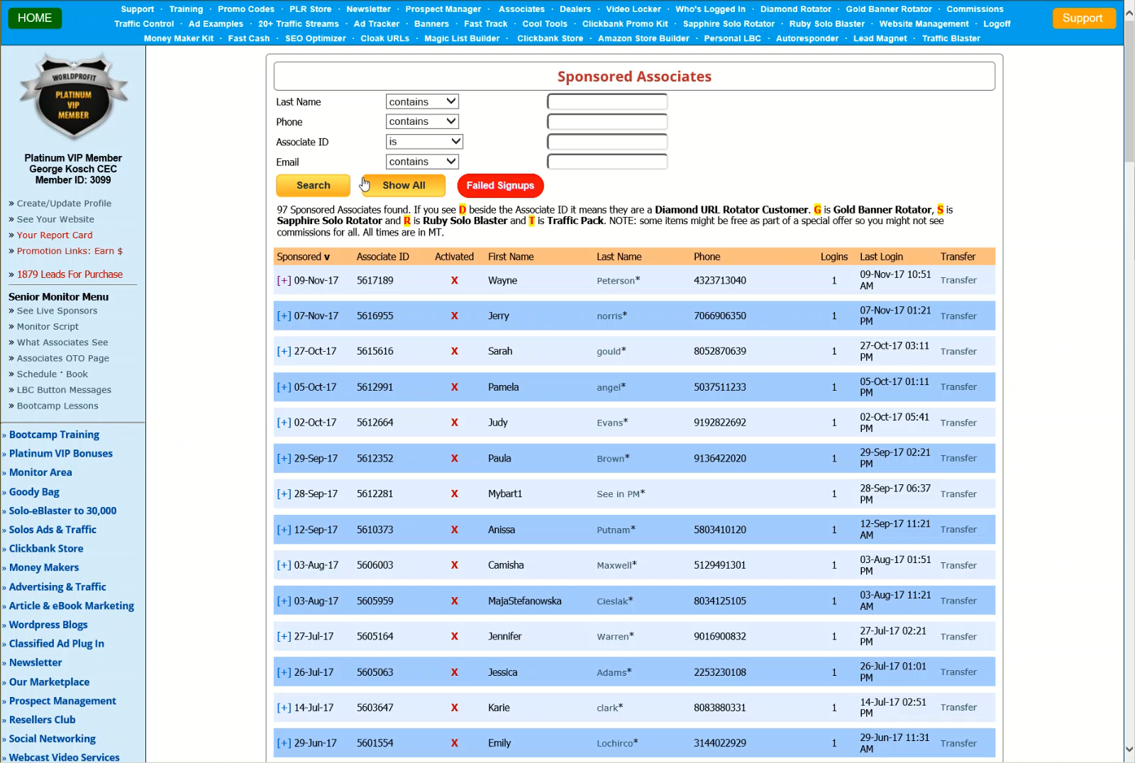 Sponsored Associate Area Help Video
